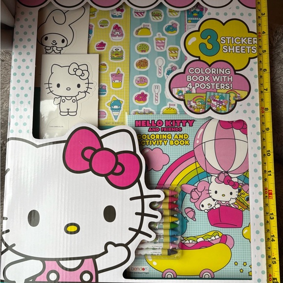 Sanrio | Other | Hello Kitty Coloring And Activity Set New | Poshmark